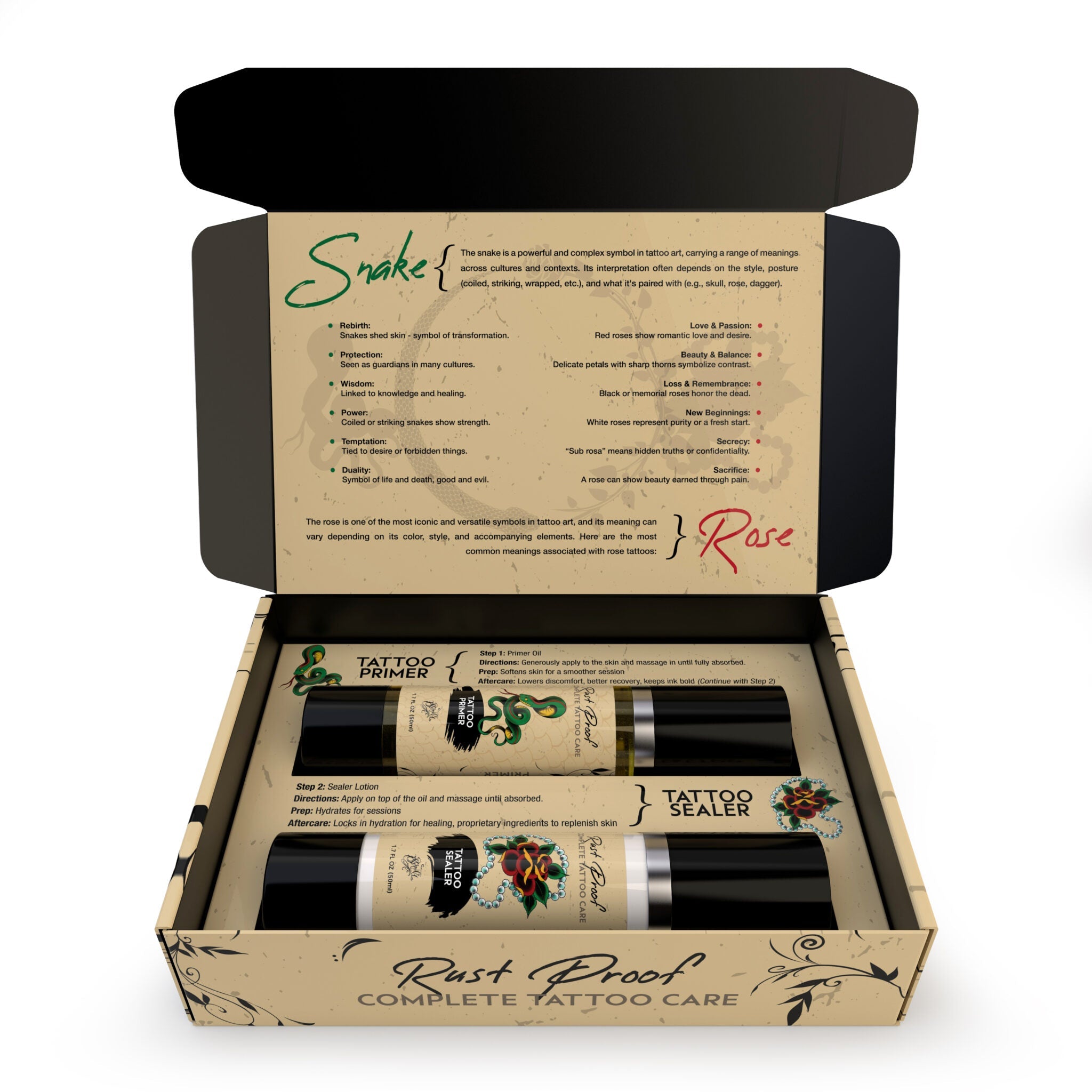 Rust Proof Complete Tattoo Care Kit – Rust Proof Tattoo